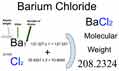 Barium Chloride (BaCl2) Molecular Weight Calculation - Laboratory Notes
