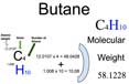Butane [C4H10] Molecular Weight Calculation - Laboratory Notes