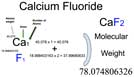Calcium Fluoride (CaF2) Molecular Weight Calculation - Laboratory Notes