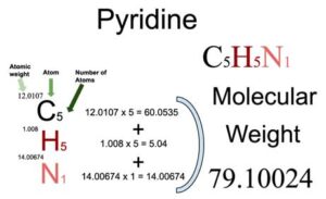 Pyridine [C5H5N] Molecular Weight Calculation - Laboratory Notes