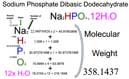 Sodium Phosphate Dibasic Dodecahydrate (Na2HPO4.12H2O) Molecular Weight Calculation - Laboratory ...