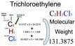 Trichloroethylene [C2HCl3] Molecular Weight Calculation - Laboratory Notes