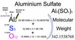 Aluminium Sulfate [Al2(SO4)3] Molecular Weight Calculation - Laboratory ...