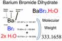 Barium Bromide Dihydrate (BaBr2.2H2O) Molecular Weight Calculation ...