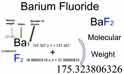 Barium Fluoride (BaF2) Molecular Weight Calculation - Laboratory Notes