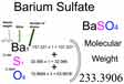 Barium Sulfate [BaSO4] Molecular Weight Calculation - Laboratory Notes