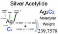 Silver Acetylide (Ag2C2) Molecular Weight Calculation - Laboratory Notes