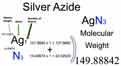 Silver Azide (AgN3) Molecular Weight Calculation - Laboratory Notes