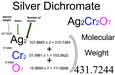 Silver Dichromate [Ag2Cr2O7] Molecular Weight Calculation - Laboratory ...