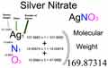 Silver Nitrate (AgNO3) Molecular Weight Calculation - Laboratory Notes