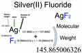 Silver(II) Fluoride (AgF2) Molecular Weight Calculation - Laboratory Notes