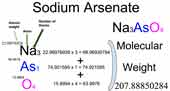 Sodium Arsenate [Na3AsO4] Molecular Weight Calculation - Laboratory Notes